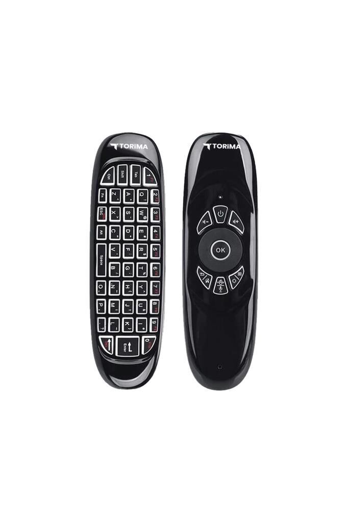 Torima K-02 Android Akıllı Tv İçin 2.4g Uzaktan Kumandalı Mini Klavyesi
